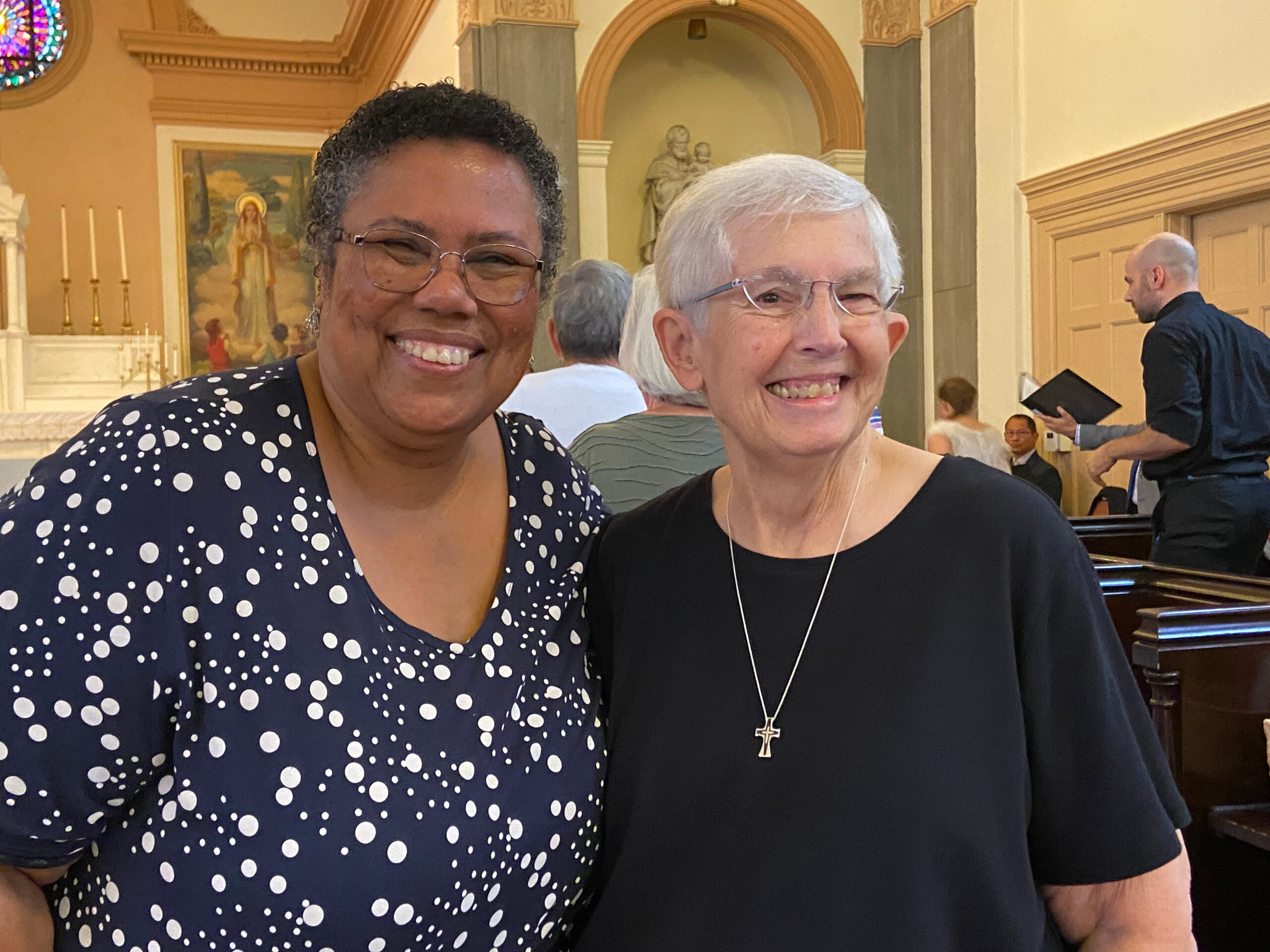 Sister Boreta Singleton received as novice - Sisters of Mercy